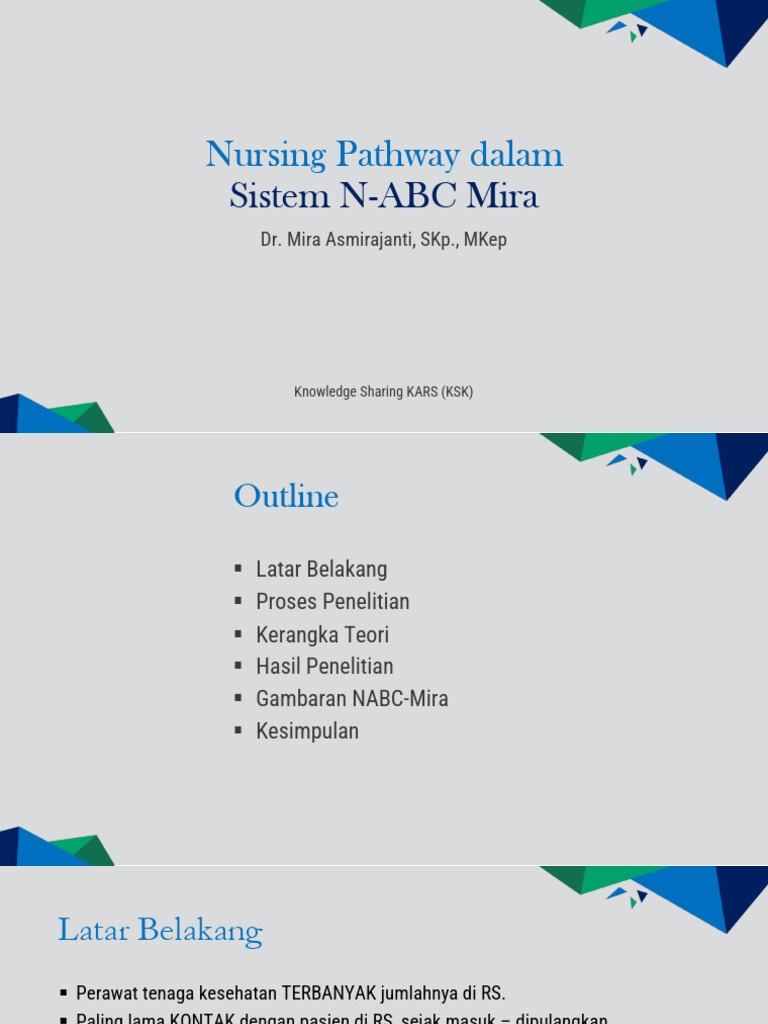 Nursing Pathway NABC Mira - Peserta | PDF