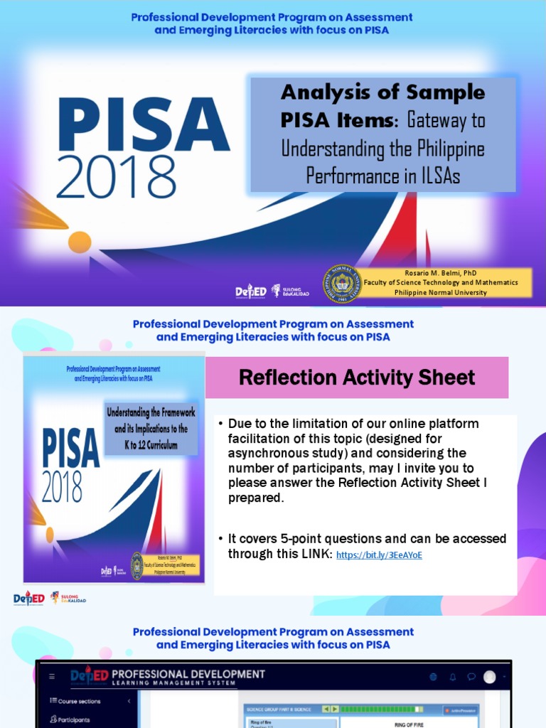 Analysis of PISA Items | PDF | Knowledge | Scientific Method
