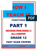 Grade 11 Functions Notes | PDF | Asymptote | Function (Mathematics)