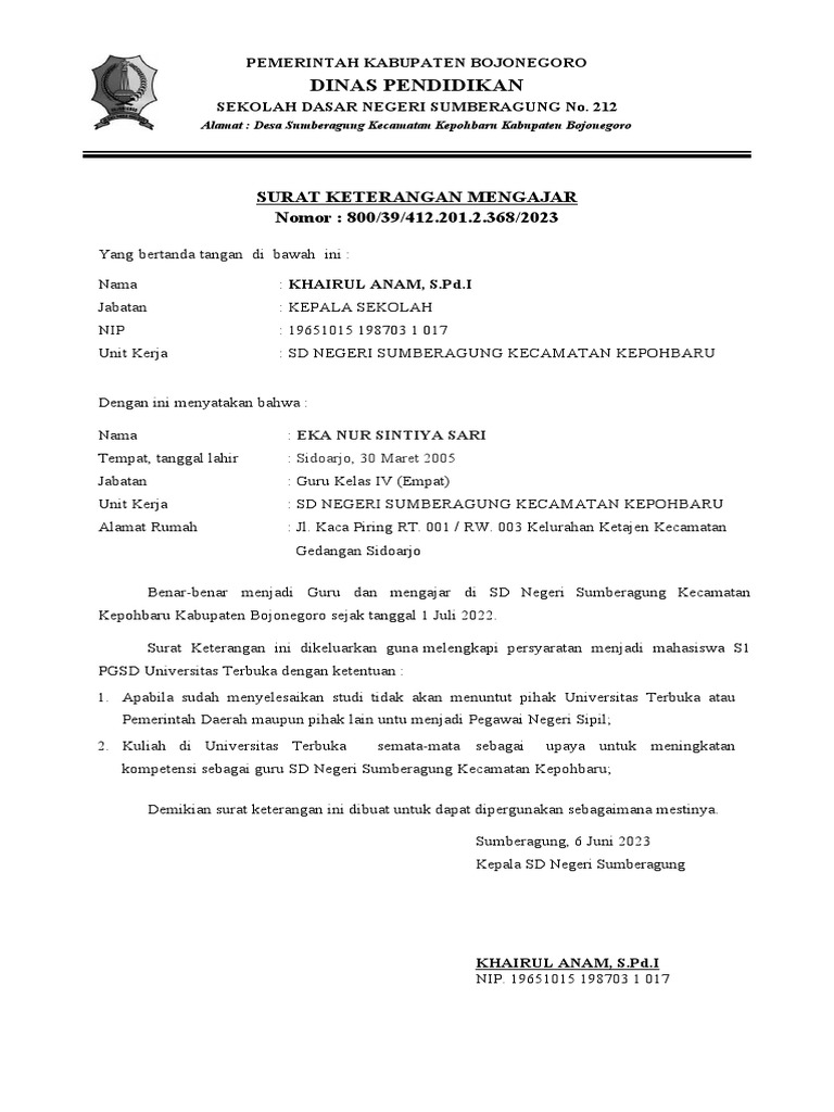 Format SKM, SIB, Kinerja | PDF