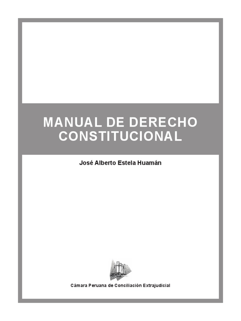 Manual de Consti Comple PDF | PDF | Estado (política) | Constitución