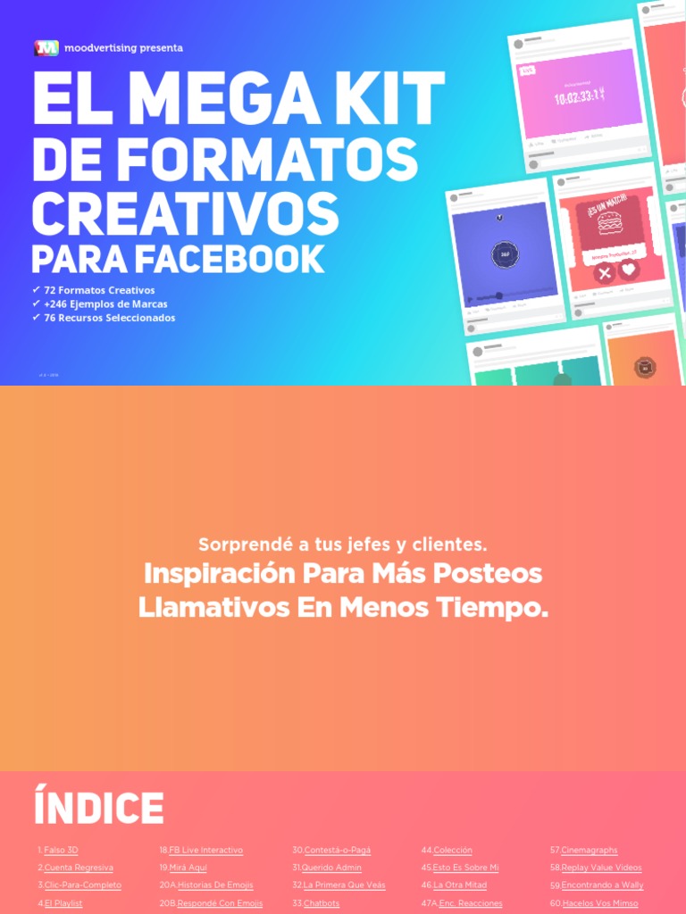 El Mega Kit de Formatos Creativos para F | PDF