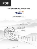 Indoor Riser (Mid-Span) Cable: Specifications | PDF | Green | Blue