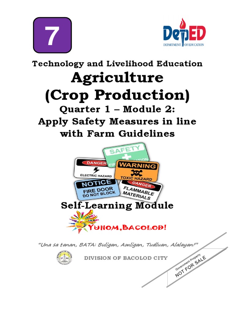 Q1 - TLE Agri 7 Q1 Module 2 Week 2 18 | PDF | Hazards | Risk