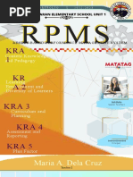 RPMS 2022 2023 Pink Design | PDF | Lesson Plan | Educational Assessment