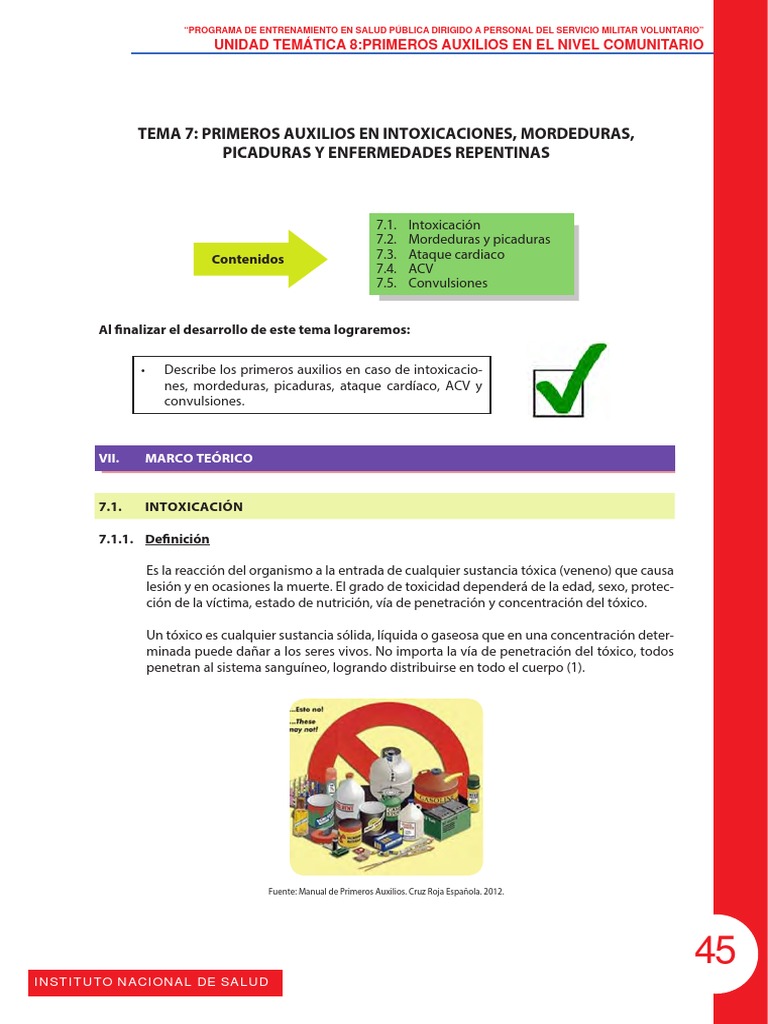 INTOXICACIONES-MORDEDURAS-PICADURAS Y ENFERMEDADES REPENTINAS-Libro ...