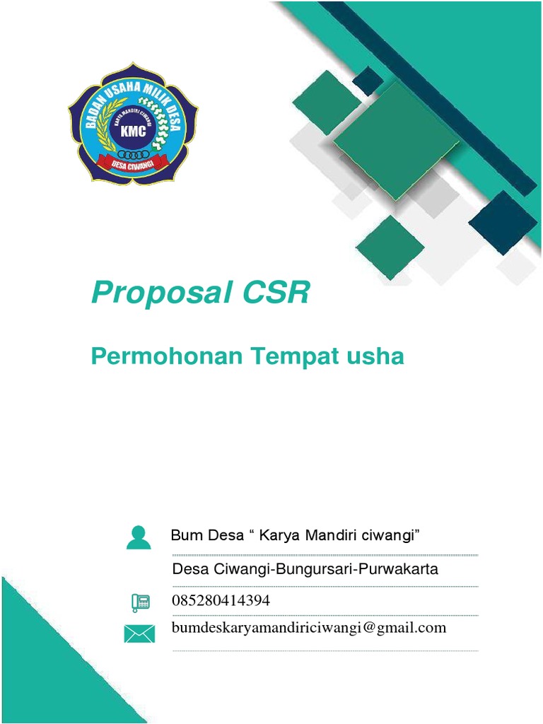 Proposal CSR | PDF