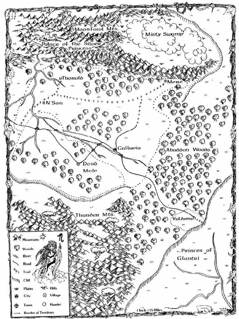 Map of Glantri | PDF