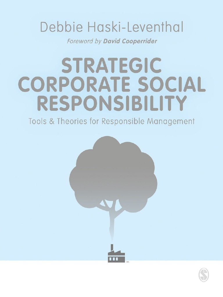 Strategic Corporate Social Responsibility | PDF | Corporate Social ...