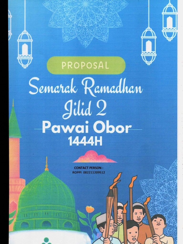 Proposal Semarak Ramadhan Pawai Obor 1444 H | PDF