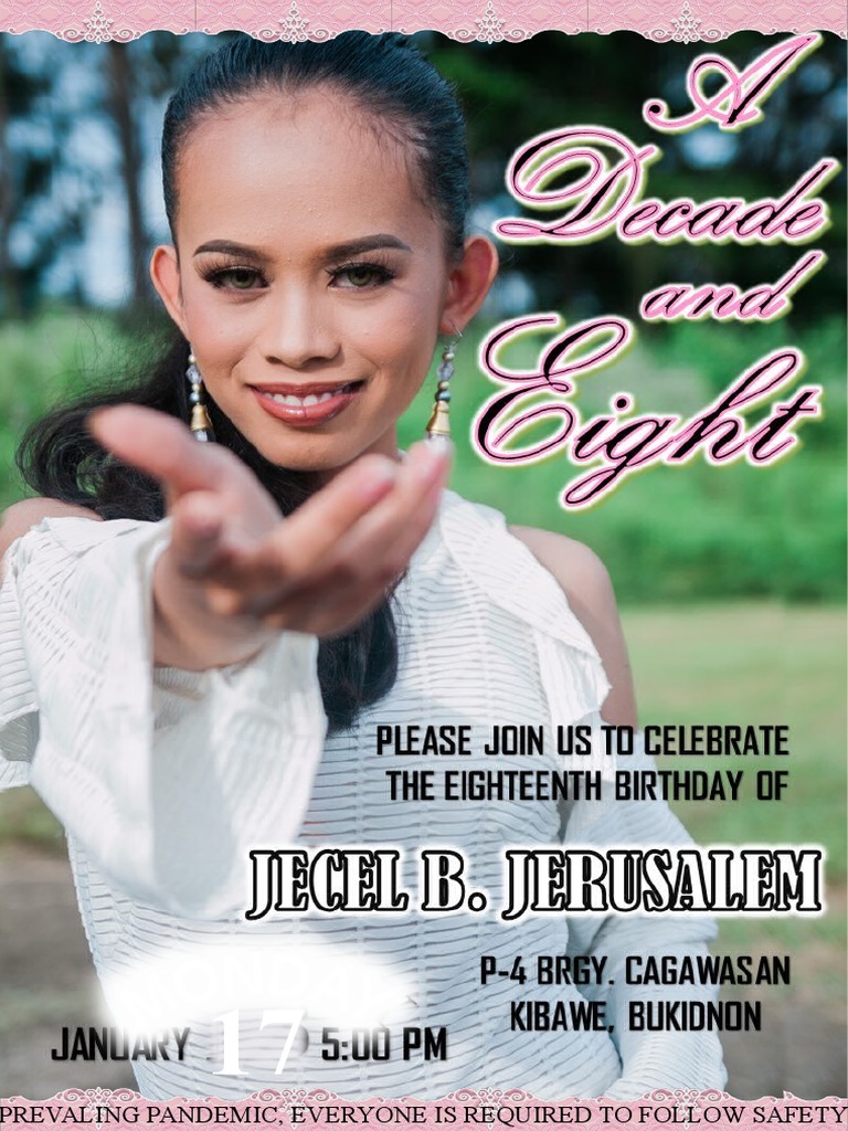 Invitation Debut | PDF