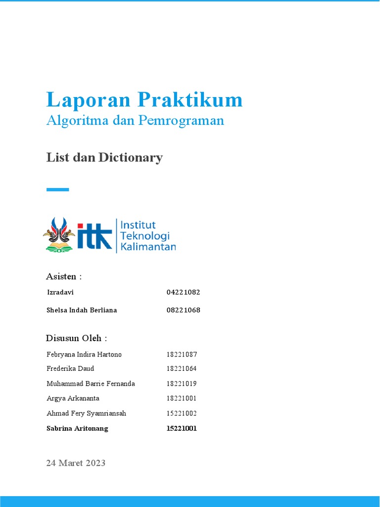 Laprak Alpro | PDF