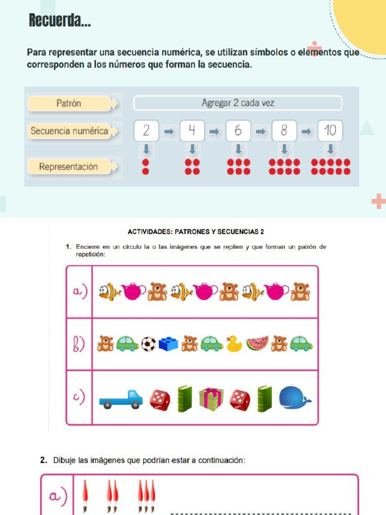 Patrones y Secuencias | PDF