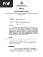 Daloy NG Programa FILIPINO | PDF