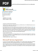 Microsoft Services Agreement | PDF | Payments | Credit Card