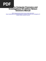 Solution Manual Guide To Computer Forensics and Investigations 5th ...