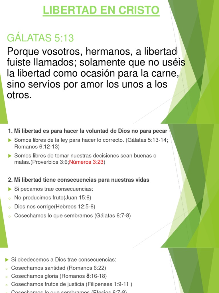 La Libertad en Cristo | PDF