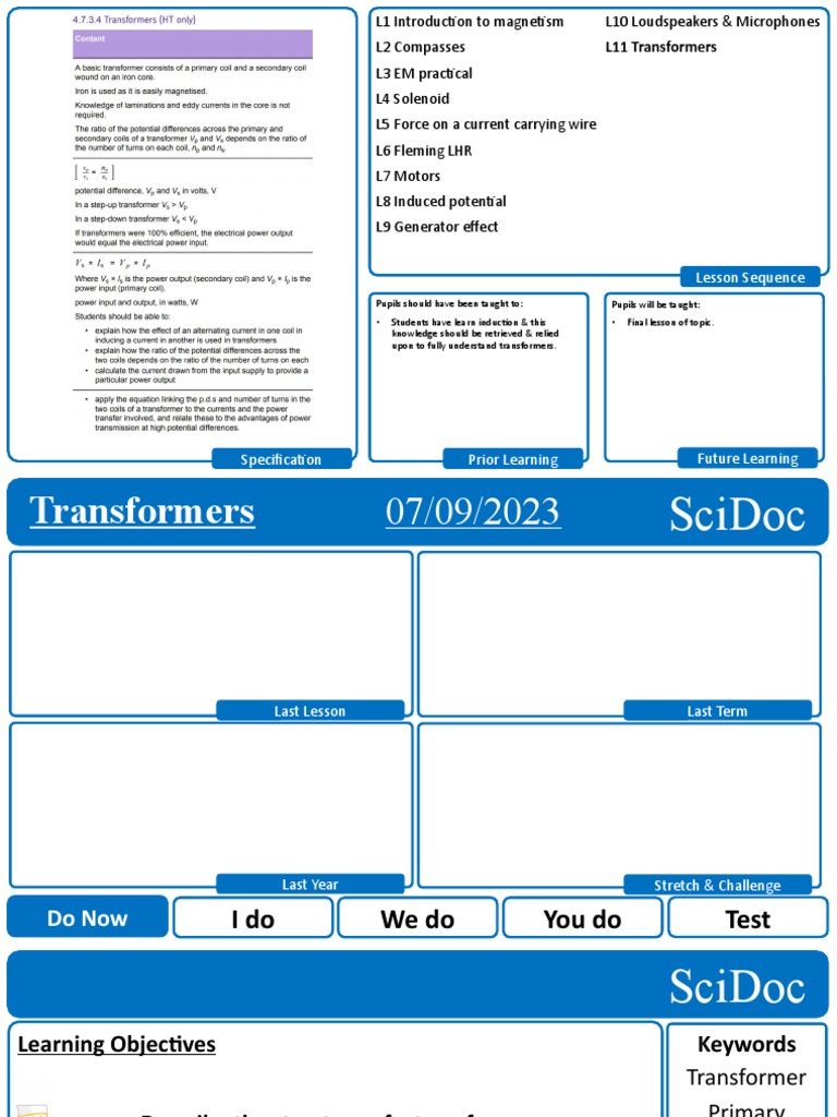 Transformers Powerpoint Download Free Pdf Transformer Inductor