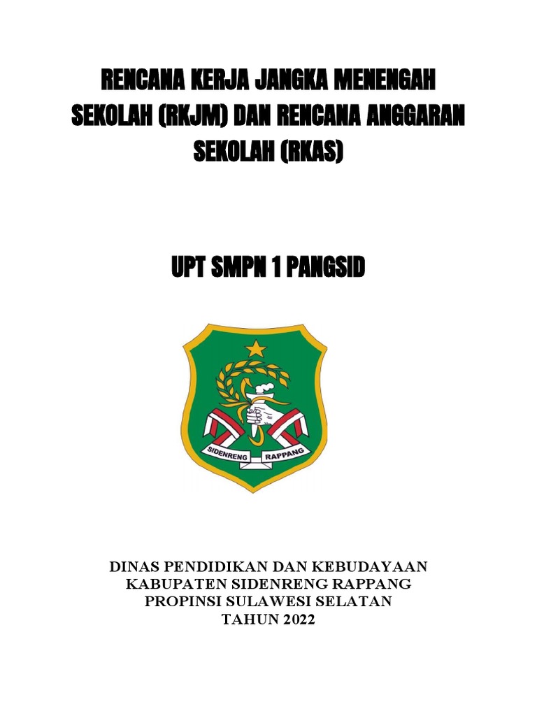 Sampu Rencana Kerja Jangka Menengah Sekolah | PDF