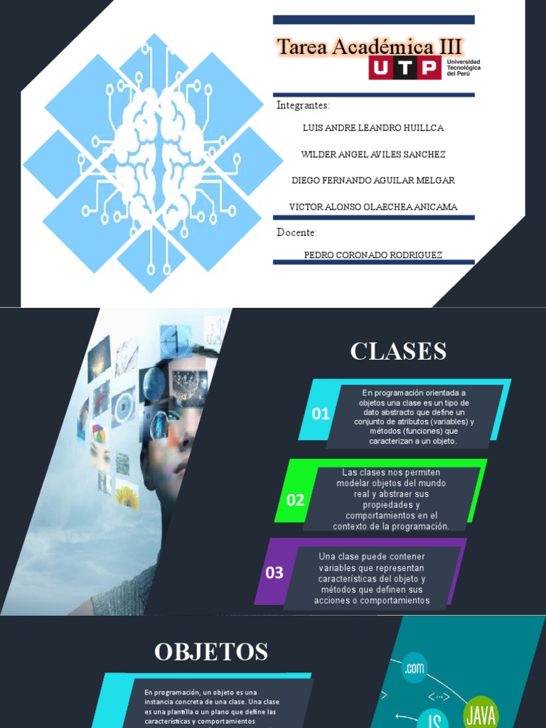 TA3,1 | PDF | Objeto (informática) | Clase (Programación informática)