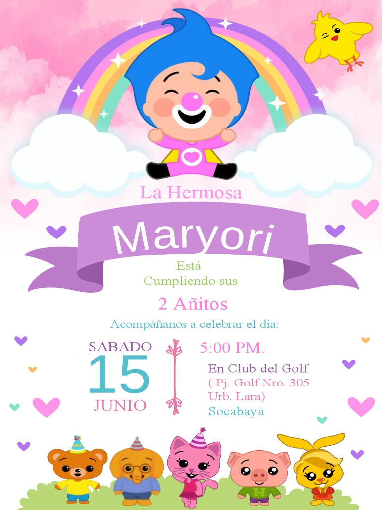 Plim Plim Rosado | PDF