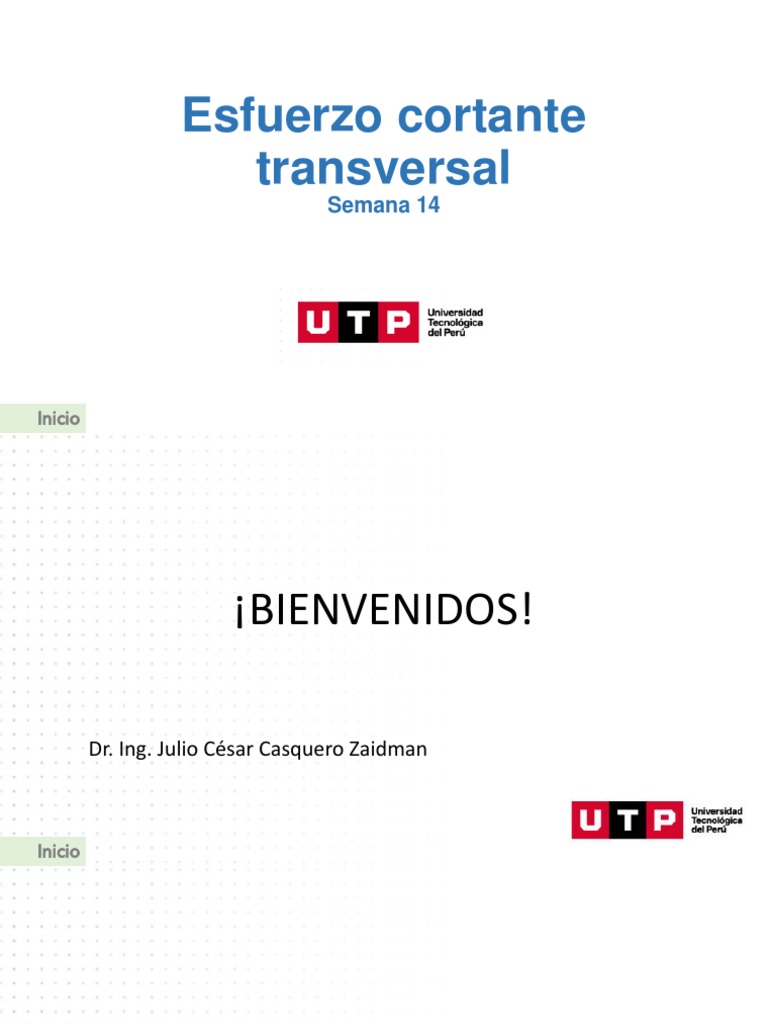 S14-Material-Esfuerzo Contante Transversal | PDF