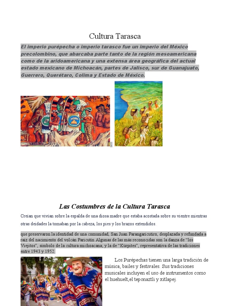 Cultura Tarasca | PDF | México