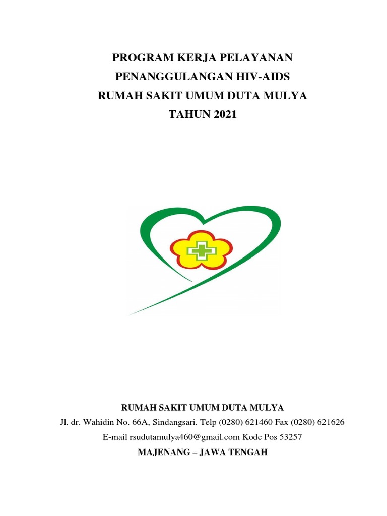 Program Kerja Pelayanan Penanggulangan Hiv-Aids 2021 | PDF