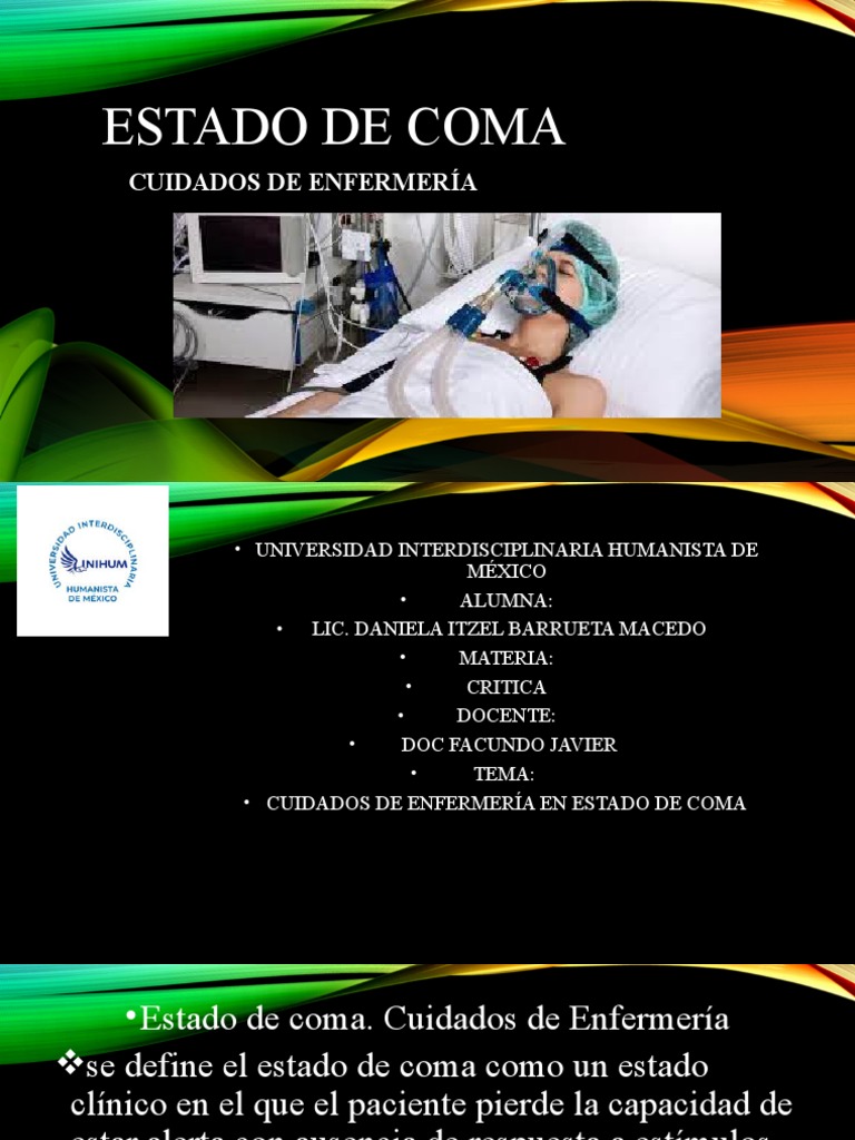 5.-Estado de coma | PDF | Coma | Cerebro