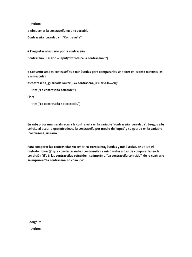 Rec Tecnologia (Python) | PDF | Contraseña | Programación de computadoras