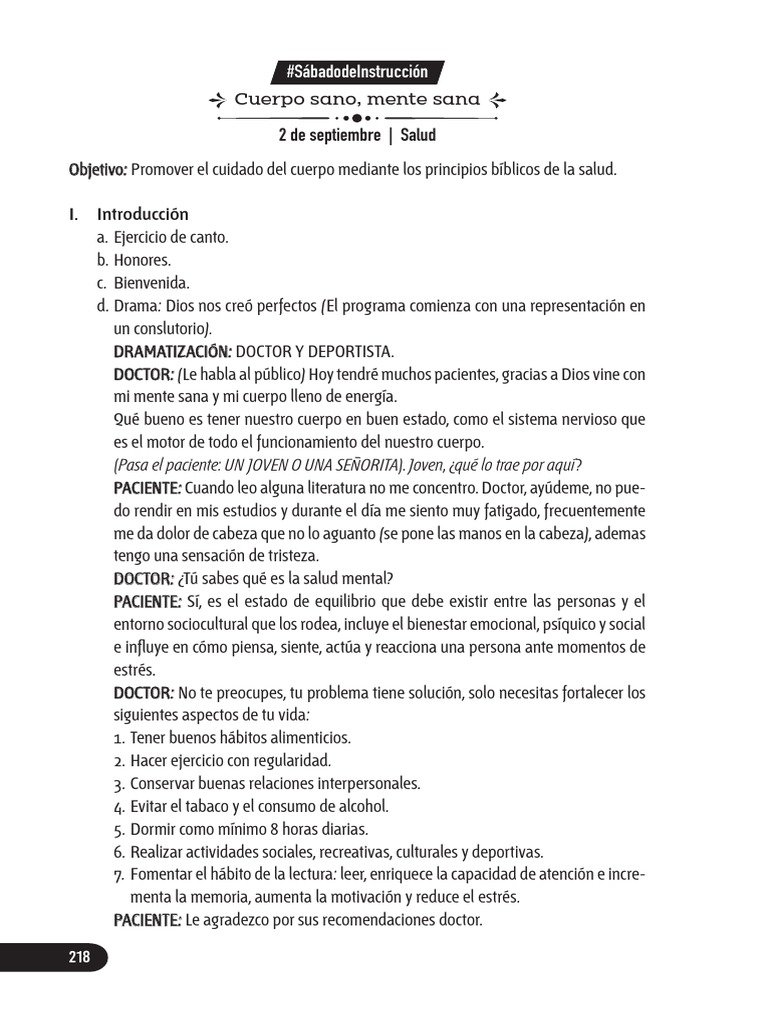 35 Cuerpo Sano, Mente Sana | PDF | Mente | Estrés (biología)