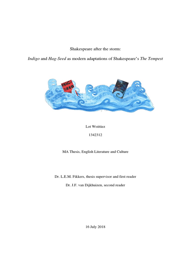Modern Adaptations of The Tempest | PDF | The Tempest