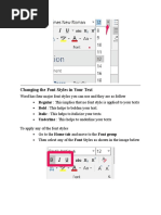 Microsoft Word For Beginners | PDF | Cursor (User Interface) | Microsoft Word
