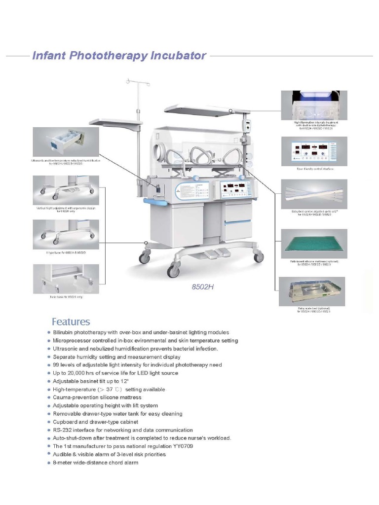 Medico 8502 INFANT PHOTOTHERAPY INCUBATOR | PDF