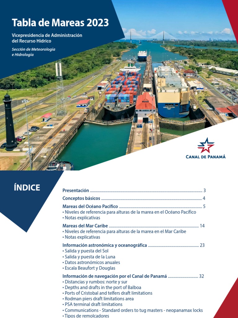 Tabla de Marea 2023 | Descargar gratis PDF | Marea | Objetos astronómicos
