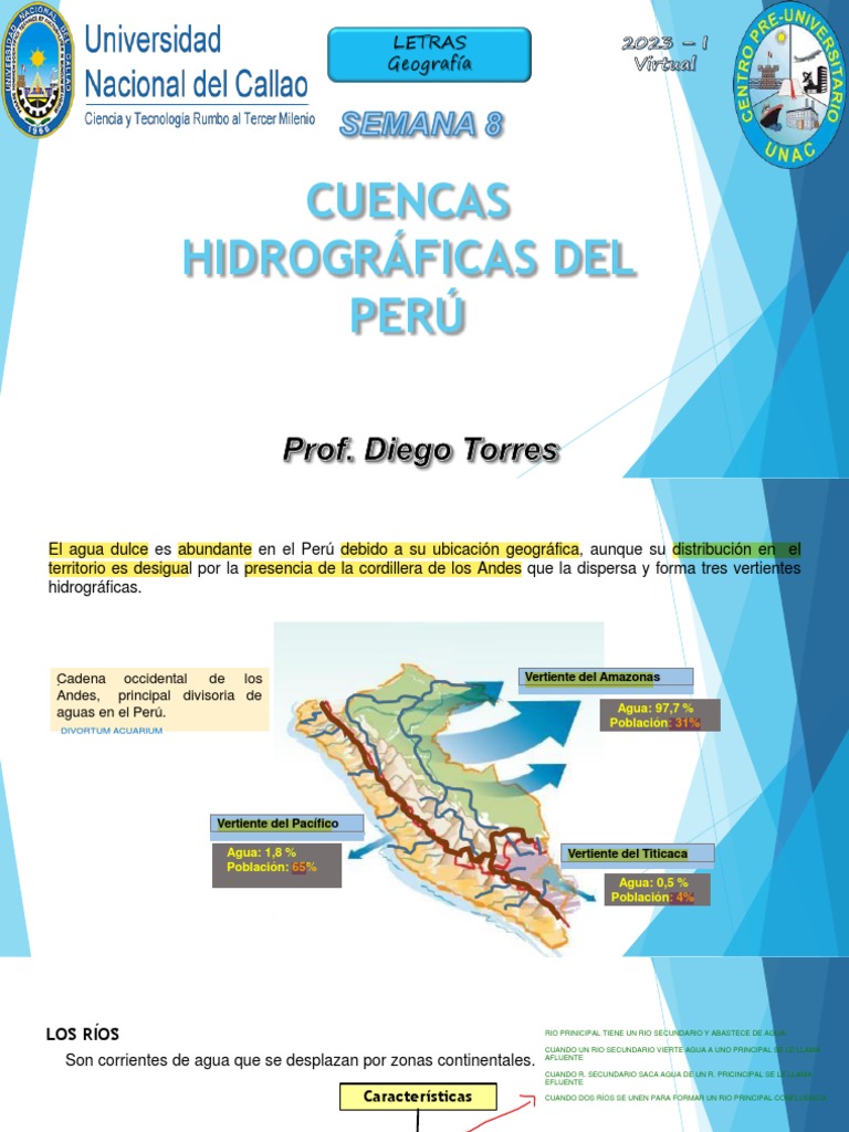 Tema 8 - CUENCAS HIDROGRÁFICAS DEL PERÚ | PDF | Río | río Amazonas