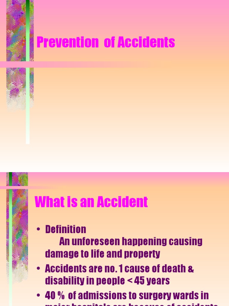 Accident Prevention Strategies Overview | PDF | Traffic Collision | Safety