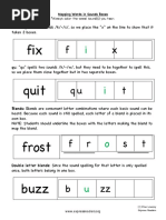 Single Letter Phonograms | PDF | English Language | Phonics