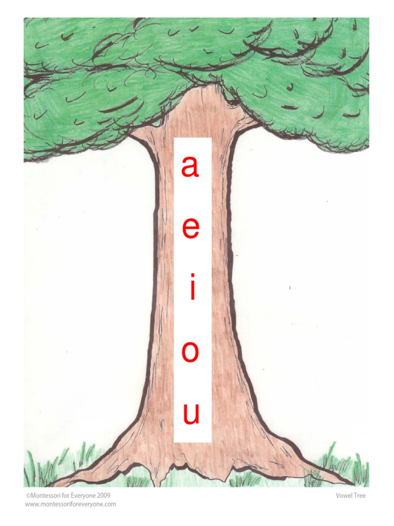 Vowel Tree Red | PDF