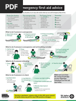 How To Do The Primary Survey and DR ABC - First Aid Advice - ST John Ambulance | PDF | Emergency ...