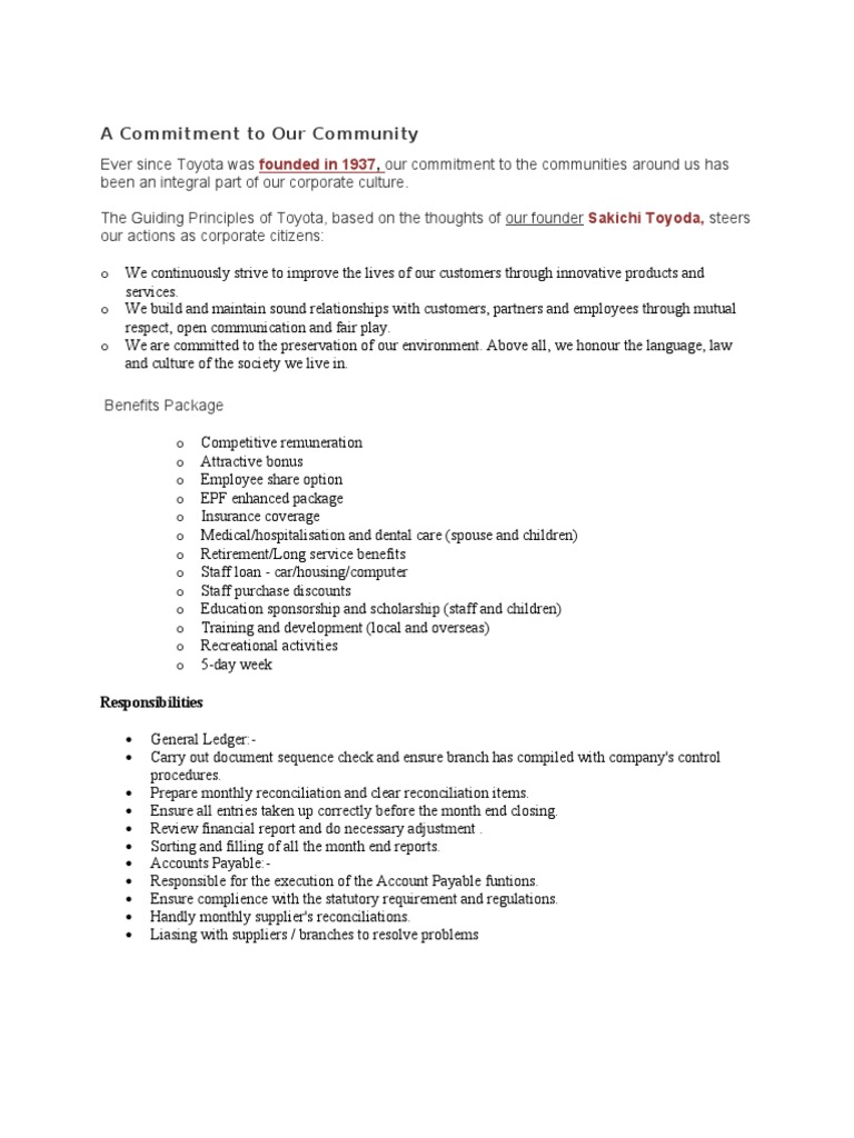 A Commitment To Our Community | PDF | Corporate Social Responsibility ...