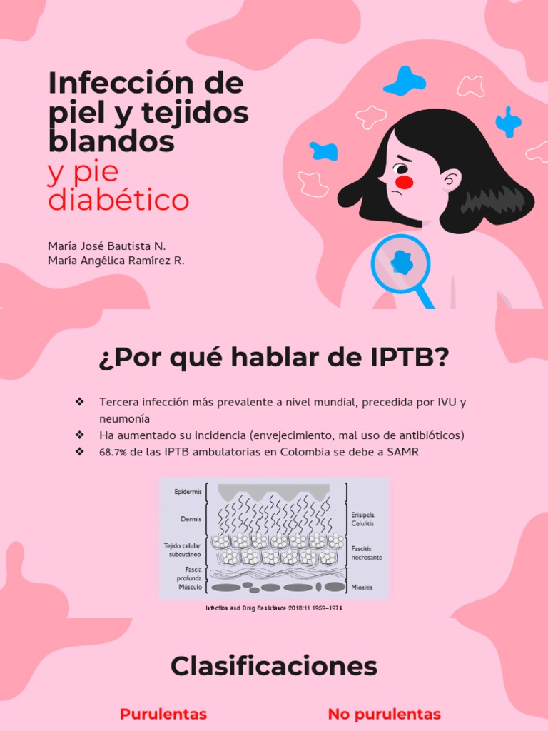 Infección De Piel y Tejidos Blandos __ Pie Diabético | PDF ...
