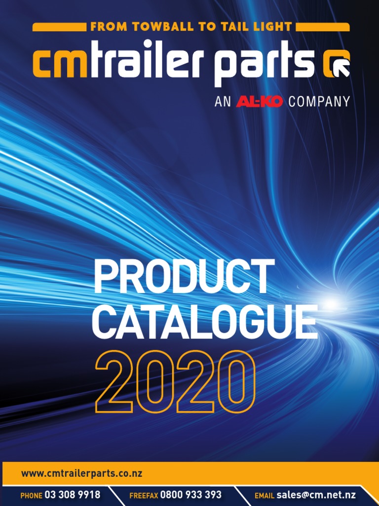 CM Trailer Parts Catalogue 2020 | PDF | Trailer (Vehicle) | Motor Vehicle