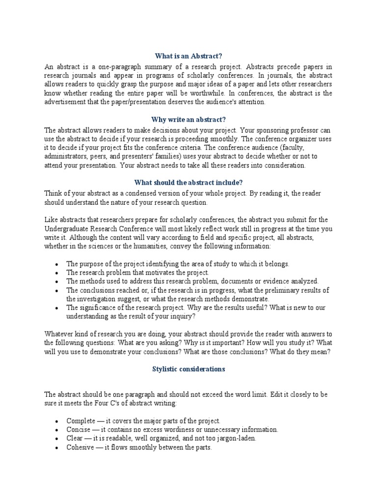 Understanding Abstracts & Literature Reviews | PDF | Literature Review ...