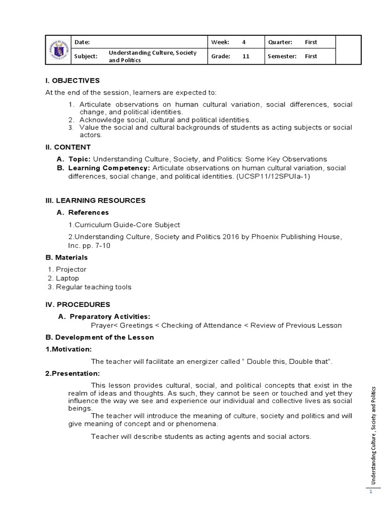 DLP Ucsp | PDF | Learning | Behavior Modification