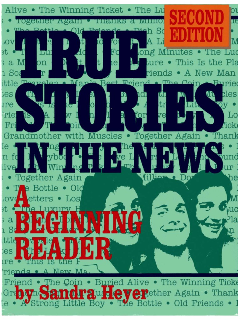Longman 2 - True Stories in The News - A Beginner Reader | PDF