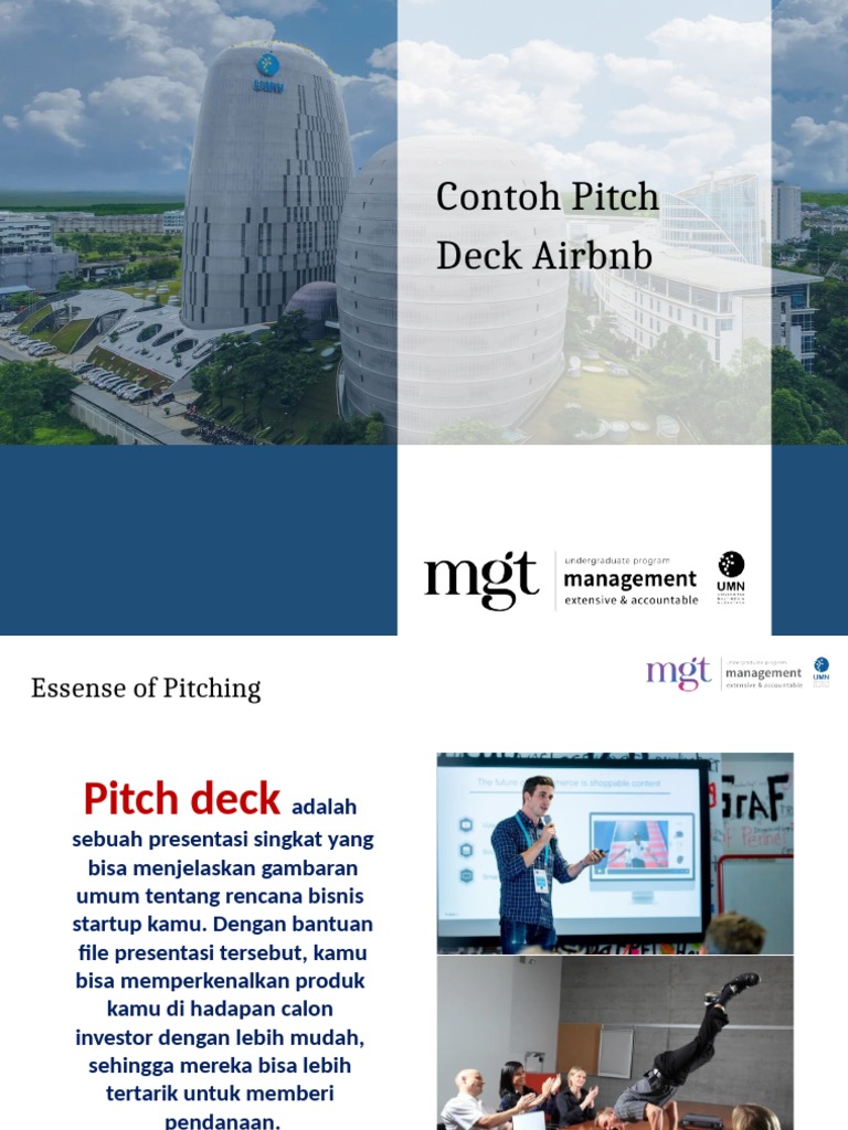 Contoh Pitch Deck Airbnb | PDF | Learning | Business