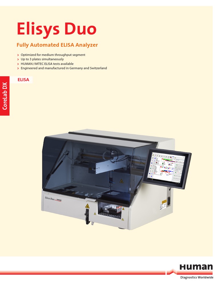 Elisys Duo en | PDF | Elisa | Computing Elisys Duo en | PDF | Elisa | Computing