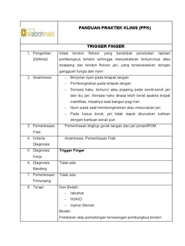 PPK Trigger Finger Fix | PDF