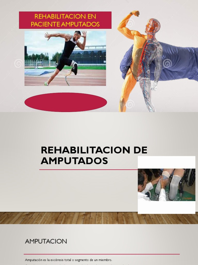Rehabilitación - AMPUTADOS | PDF | Amputación | Masaje